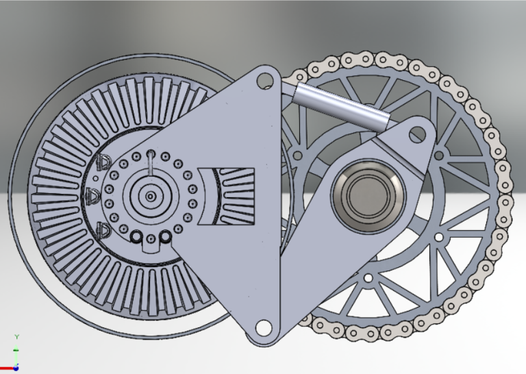 FSAE Motor & Transmission Mounting - Jason's portfolio